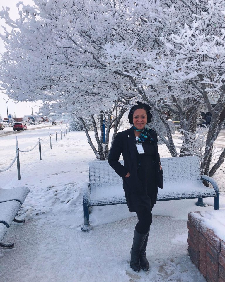 Cherry a Flight Attendant with Westjet Airlines (Encore) in our Power 4 ...