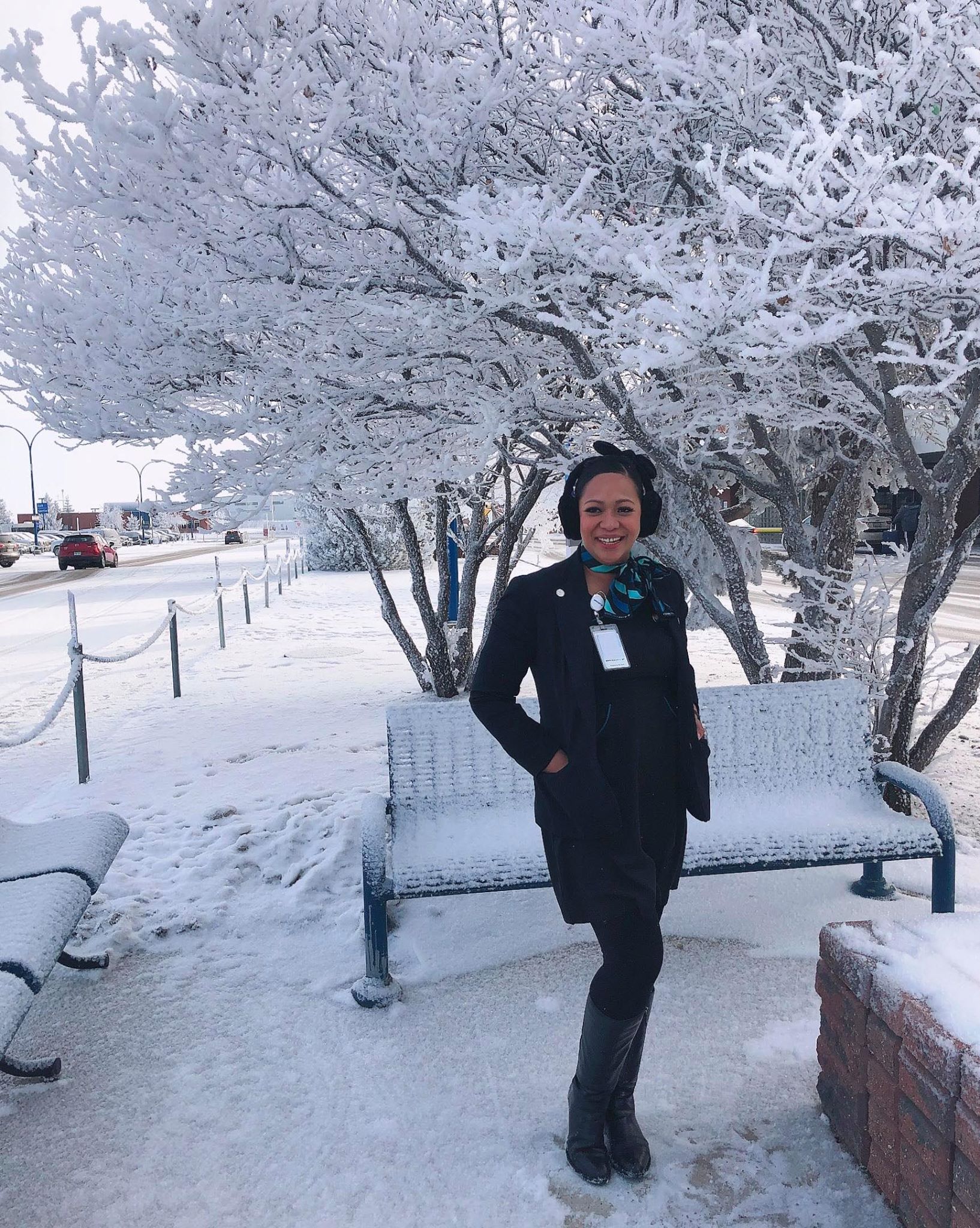 Cherry a Flight Attendant with Westjet Airlines (Encore) in our Power 4 ...